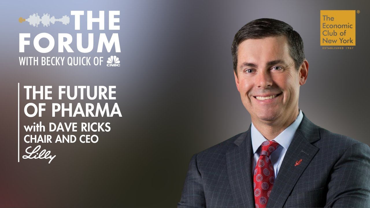 The Forum with Becky Quick: The Future of Pharma with Dave Ricks - YouTube