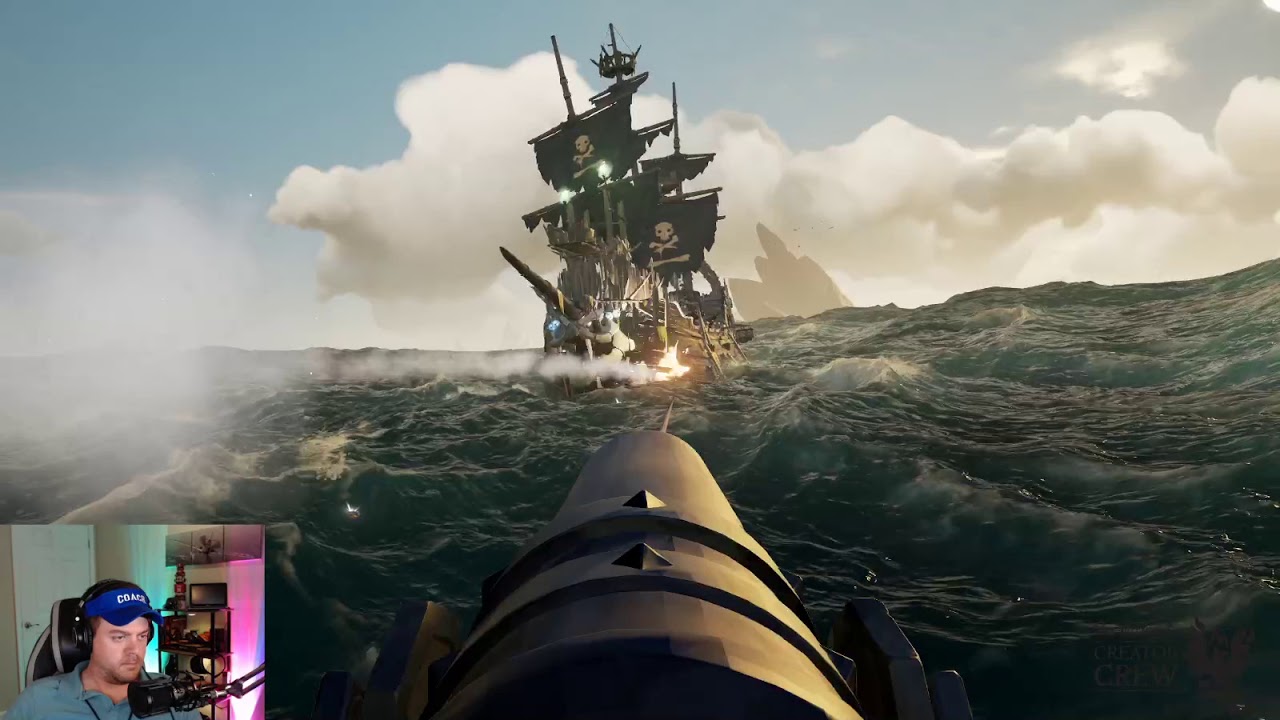 Sea of Thieves: Soloing the Battle for the Sea of Thieves in a SLOOP ...