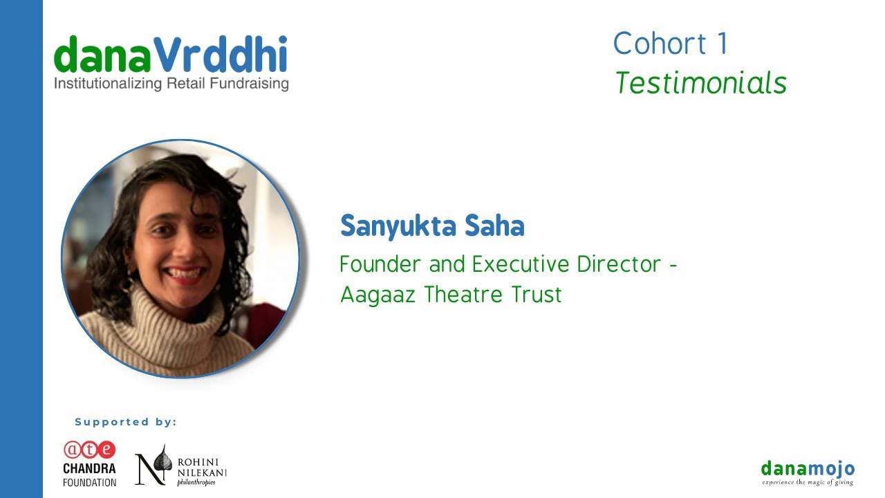 Sanyukta Saha, Aagaaz Theatre Trust - Founder and ED - YouTube