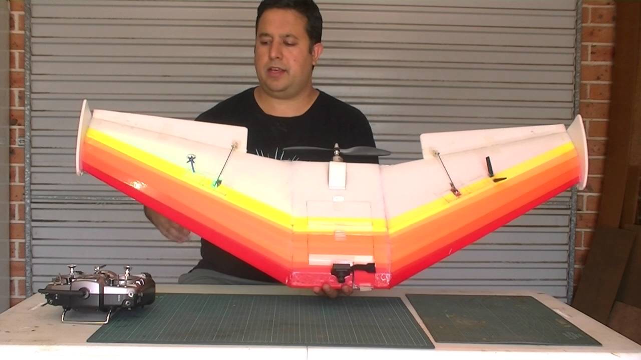 Depron FT Blunt Nose Versa Wing Pre-Madien Review - YouTube