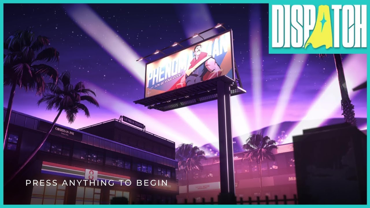 Dispatch Title Screen And Menu - YouTube