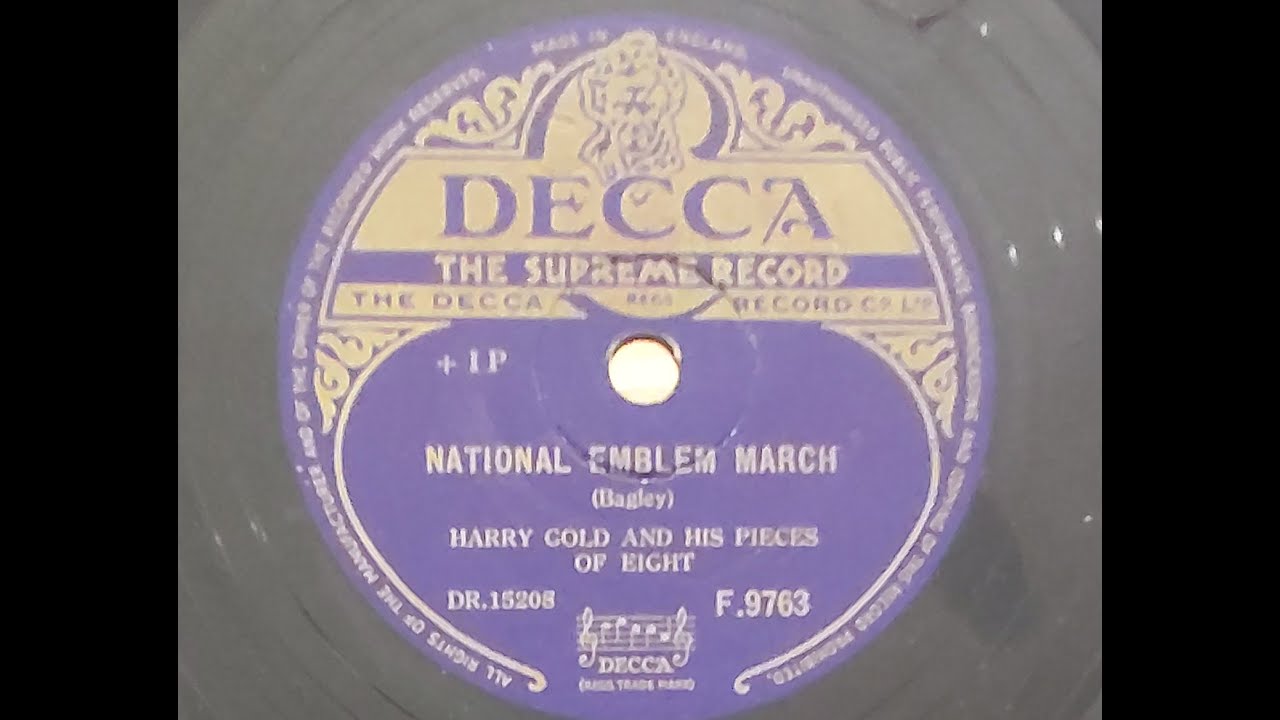 Harry Gold and His Pieces Of Eight 'National Emblem March' 1951 78 rpm ...