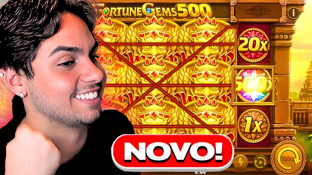 TESTEI O *NOVO* FORTUNE GEMS 500 e ISSO ACONTECEU! - YouTube