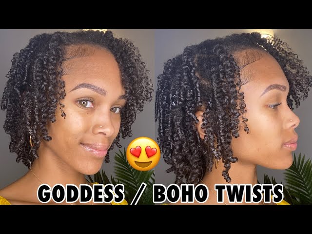 Goddess Twists Natural Hair Goddess Box Senegal Twist Braids With