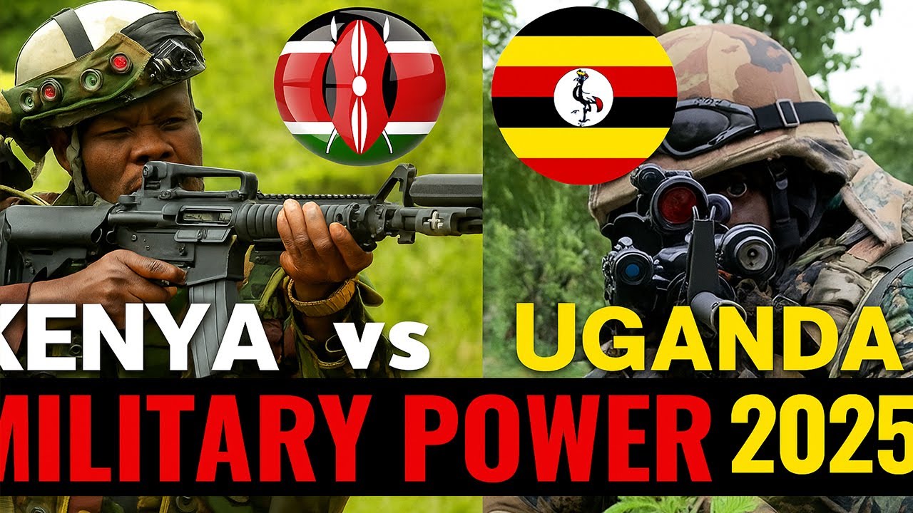 🇰🇪 Kenya vs Uganda Military Power 2025 – Full Comparison 🇺🇬 - YouTube
