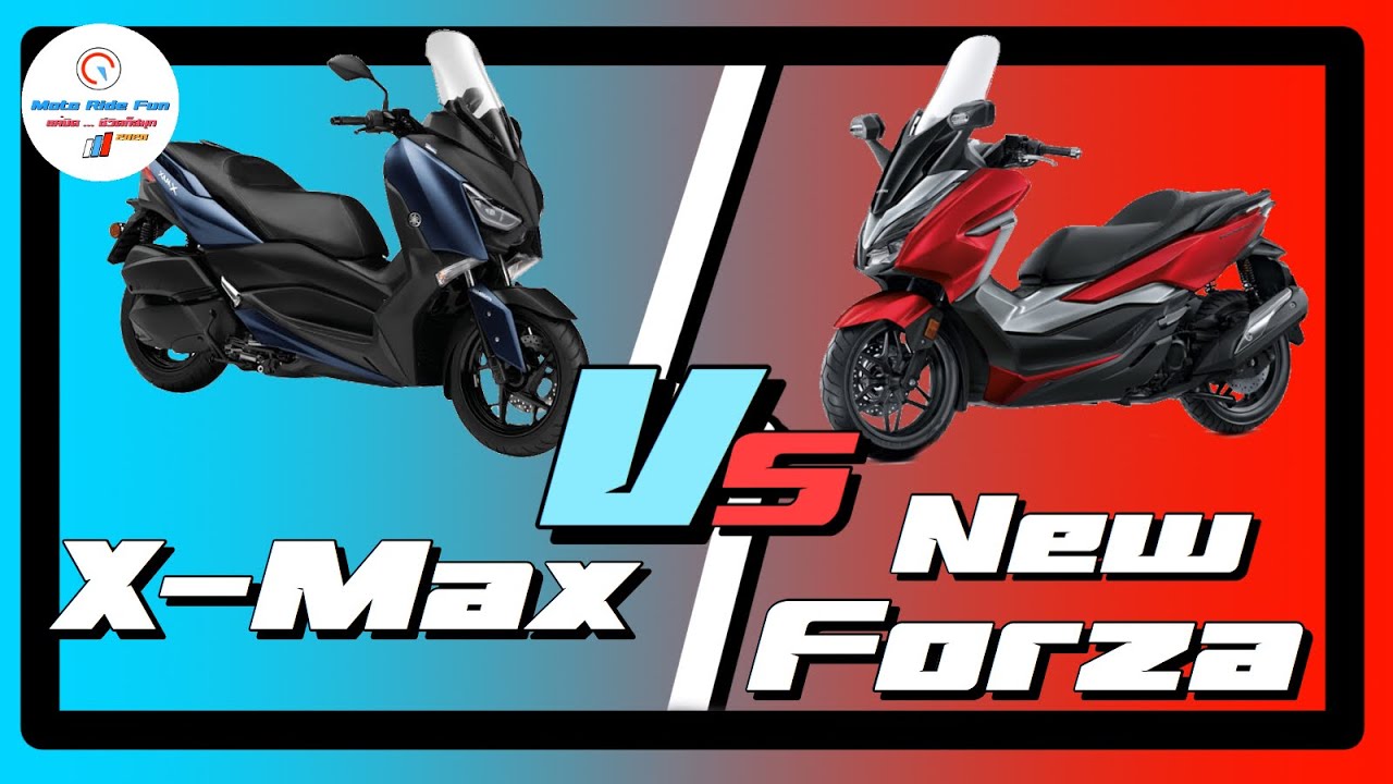X max Vs Forza 2020 คันไหนจะดีกว่า ใน 7 นาที - YouTube
