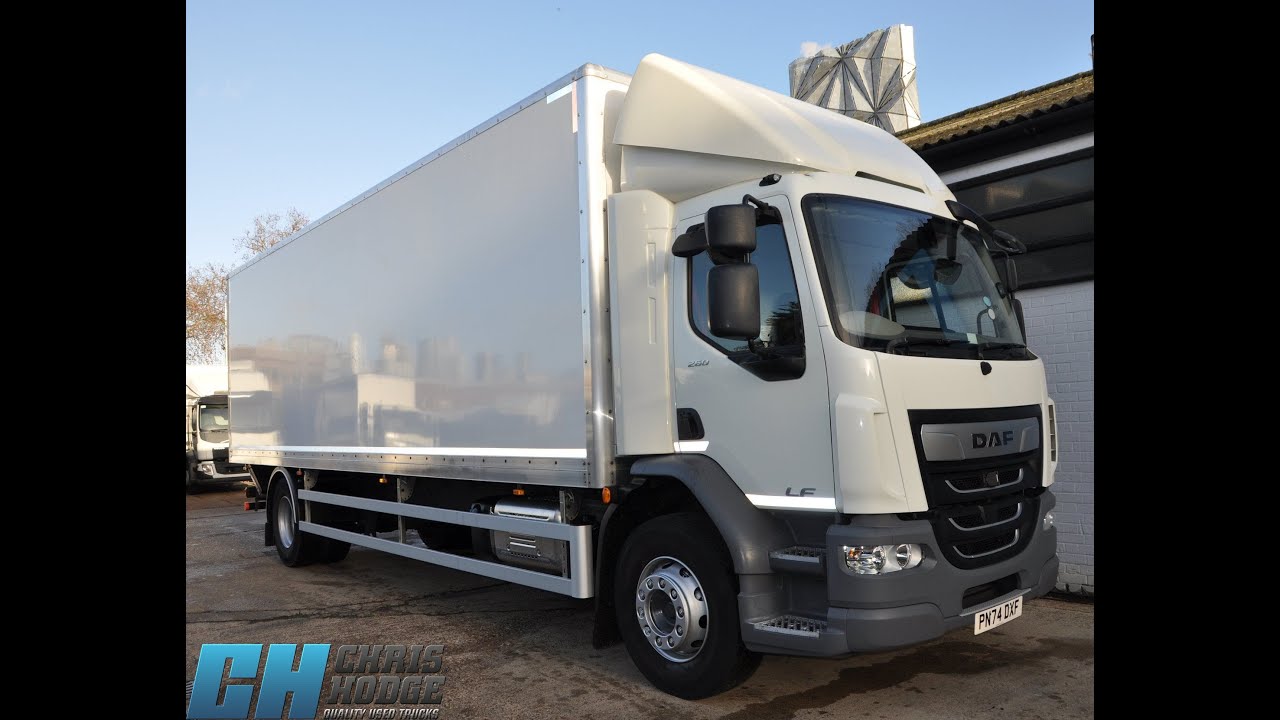 DAF LF 260 BOX PN74 DXF - YouTube