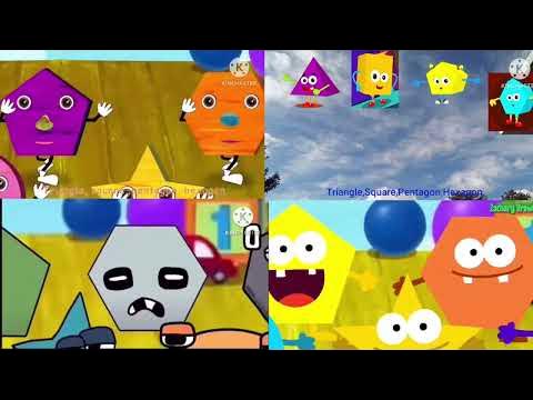 The Shapes Show Intro Quadparison - YouTube