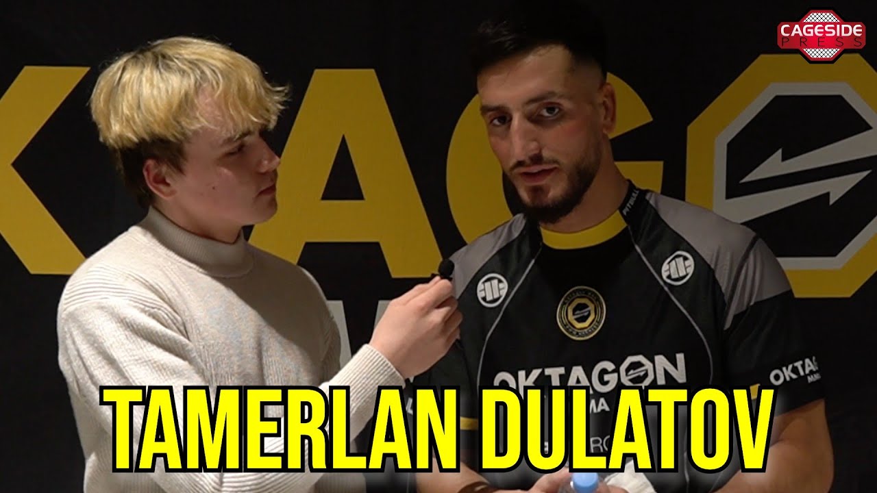Tamerlan Dulatov On His 16-Second Submission Victory | Oktagon 66 - YouTube
