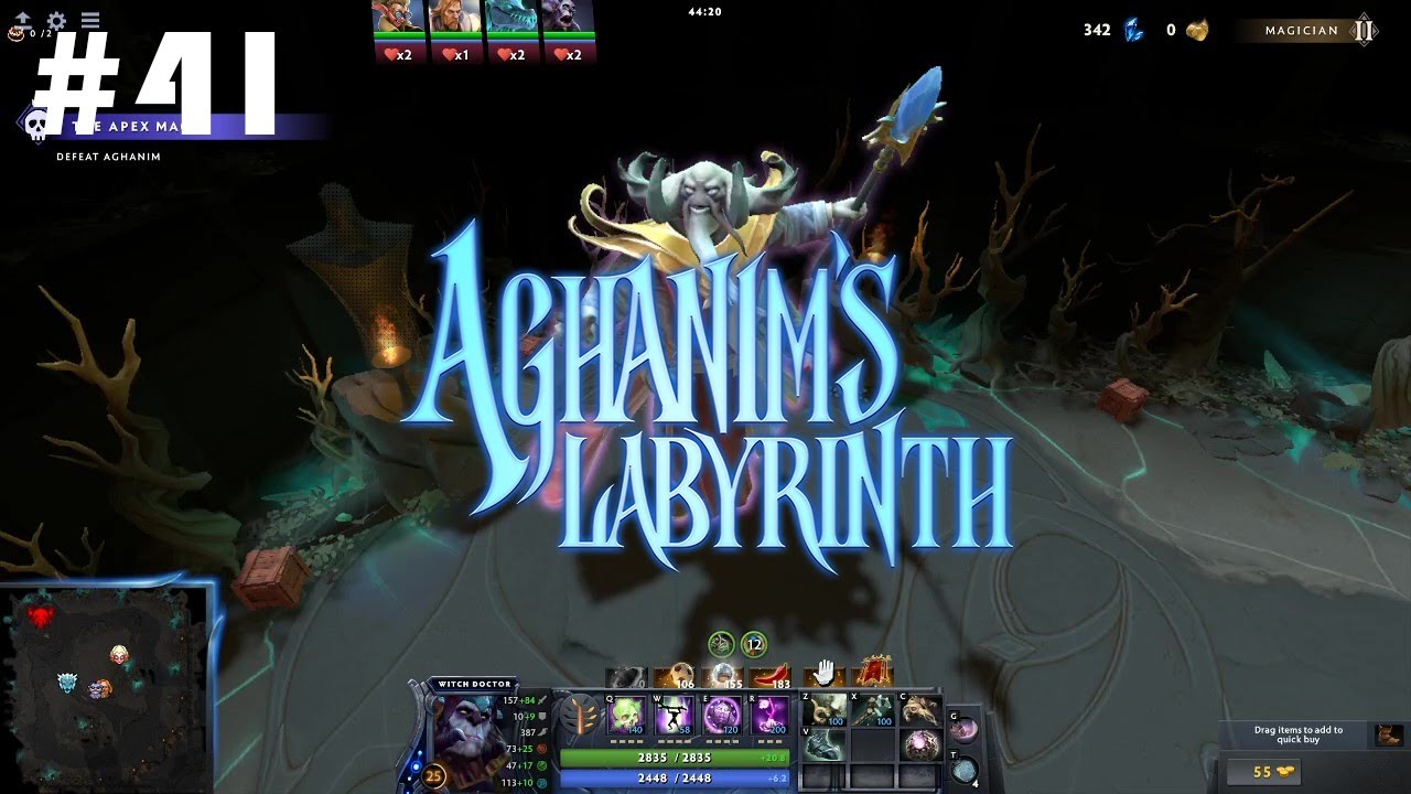 AGHANIM'S LABYRINTH AND RANKED GAMEPLAY | CAN WE DEFEAT AGHANIM? | DOTA ...