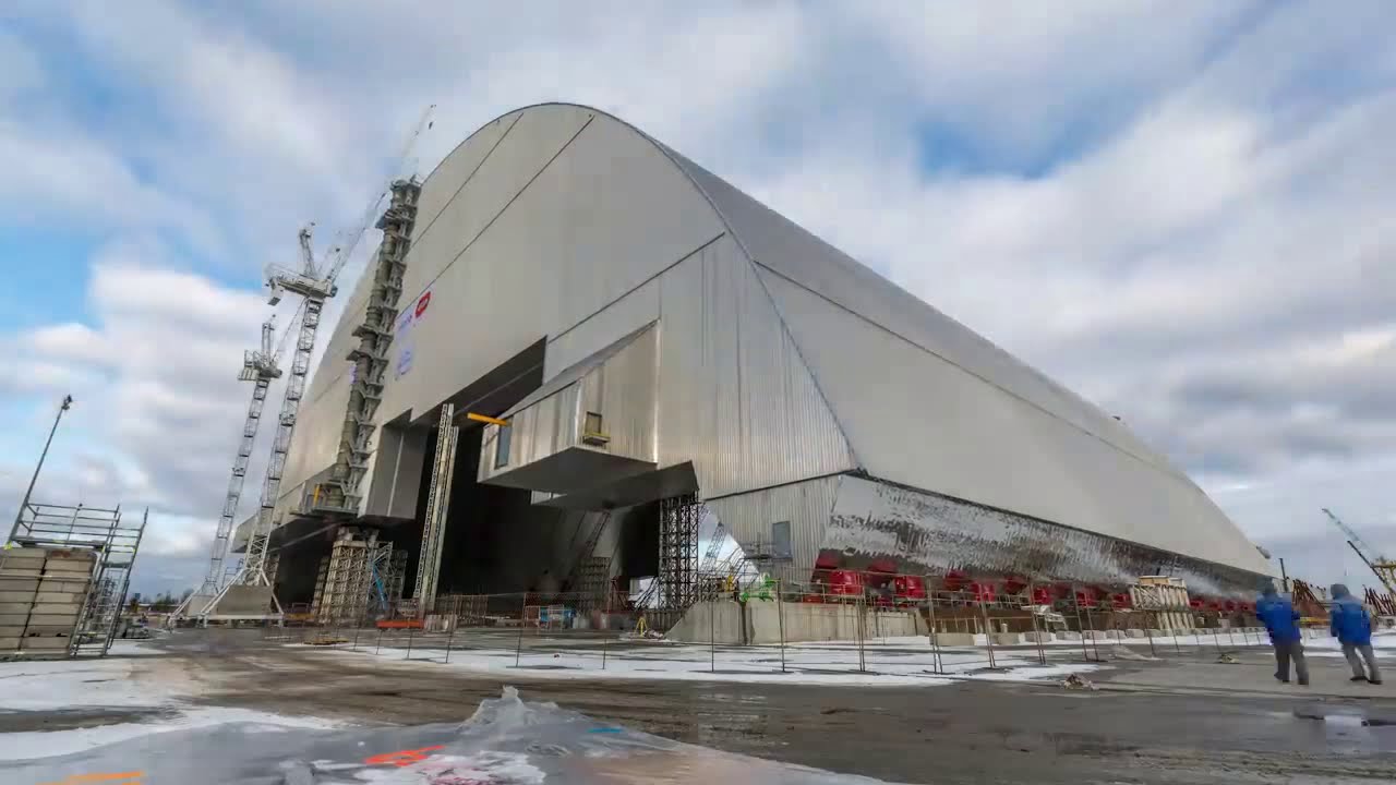 Chernobyl Confinment 2016 - 2020 ᴴᴰ - Timelapse - YouTube