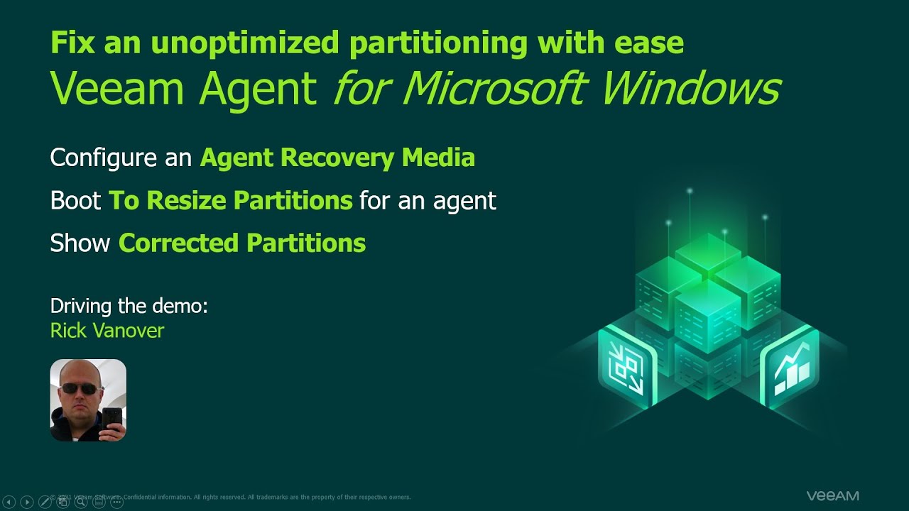 Veeam Agent for Windows used to fix partitions - YouTube