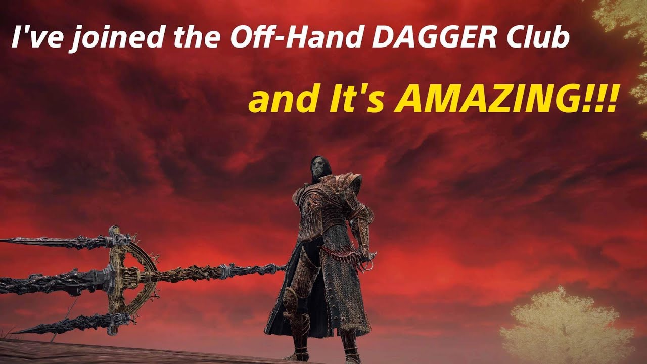 Off-Hand Dagger TRUE COMBO works SO GOOD with Arcane Builds || Elden ...
