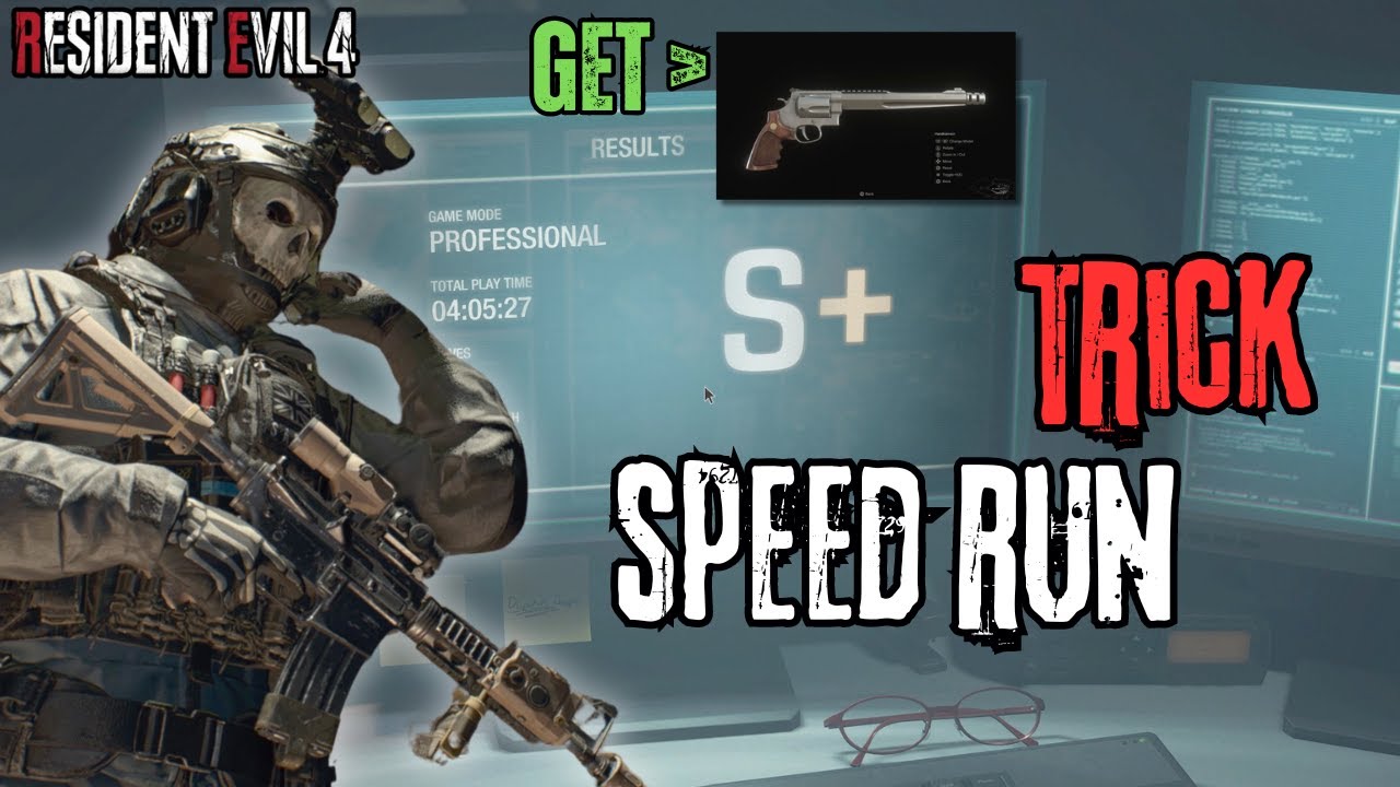 (Full GamePlay) TRICK CEPAT SPEED Run PROFISSIONAL MODE - Resident Evil ...