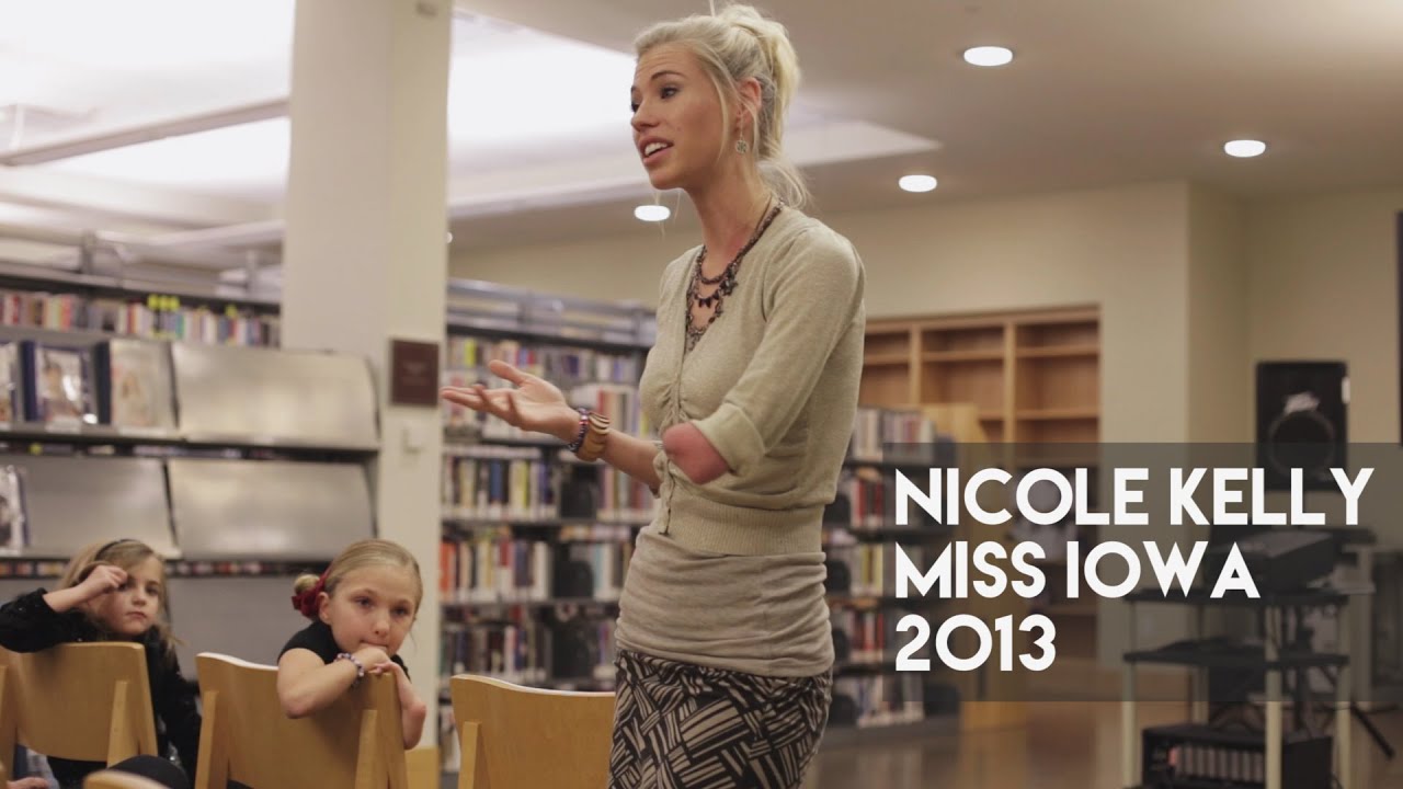 Nicole Kelly - Miss Iowa '13 - Lucky Fin Project - YouTube