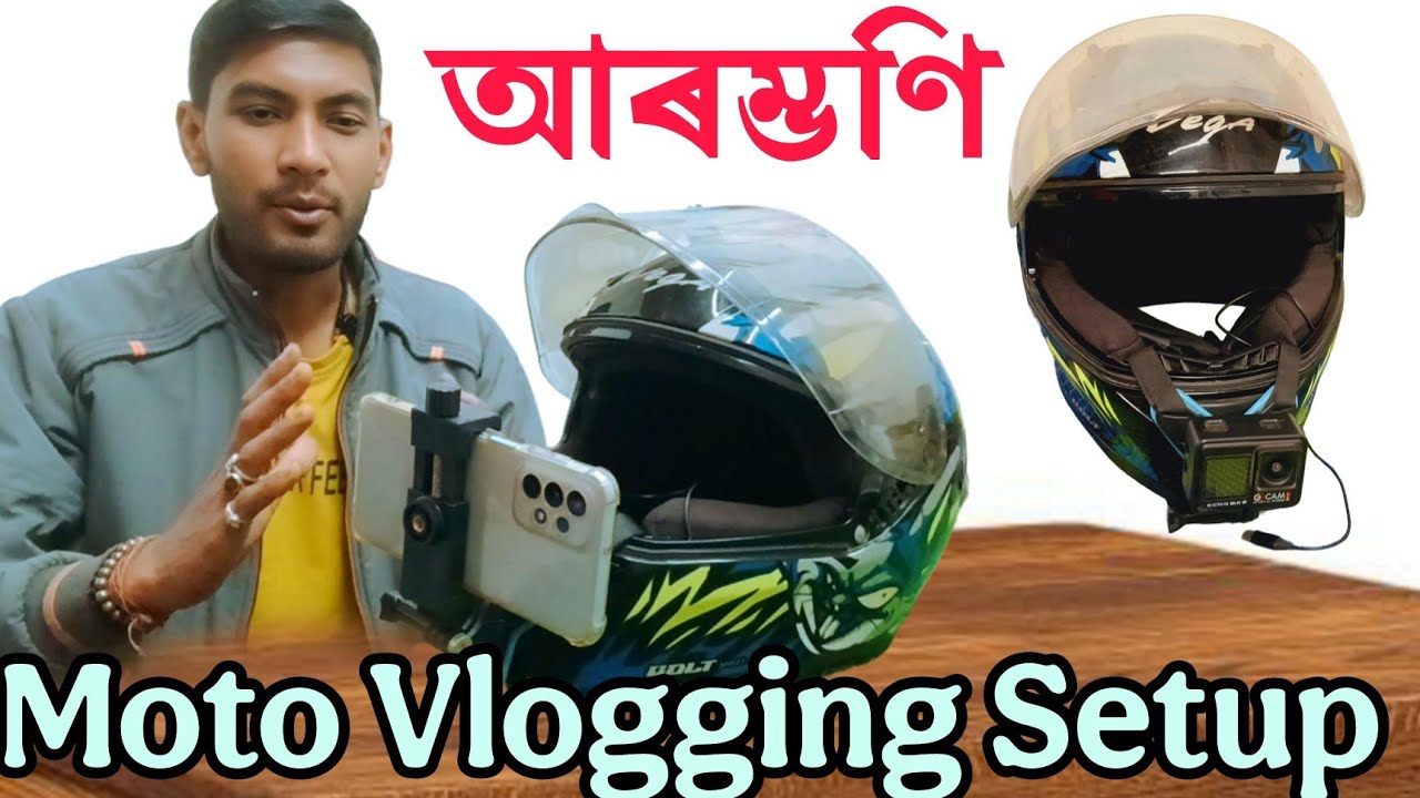 Moto Vlogging Setup for new vlogger _ Vlogging with Mobile and Action ...