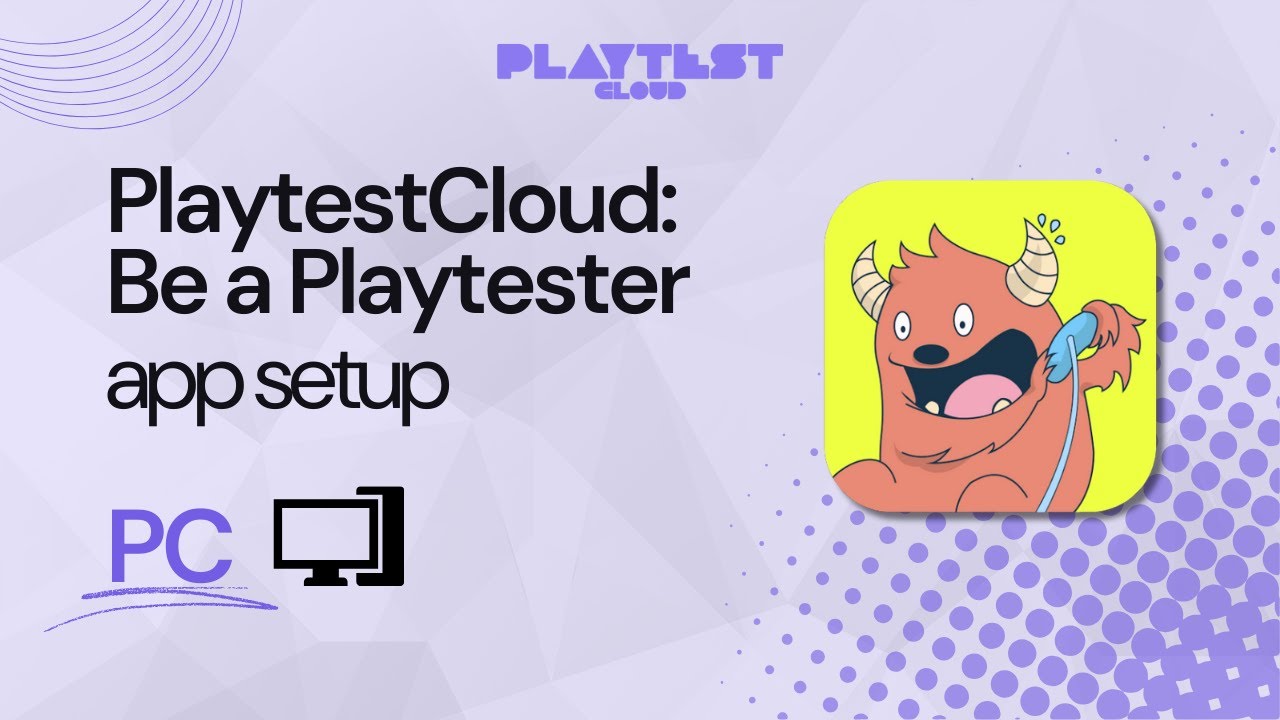 PlaytestCloud Windows PC app setup - YouTube