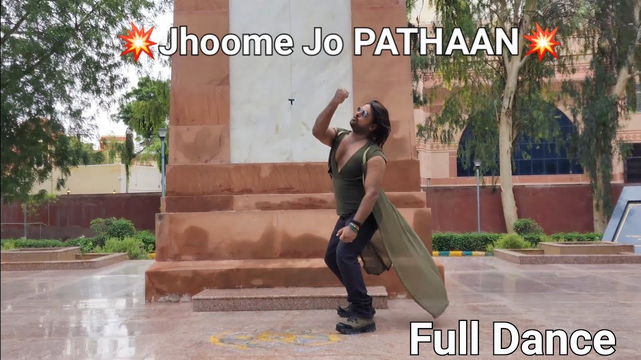 Pathaan, "Jhoome Jo Pathaan" Full Dance in 8k by "Manish Aeron". - YouTube