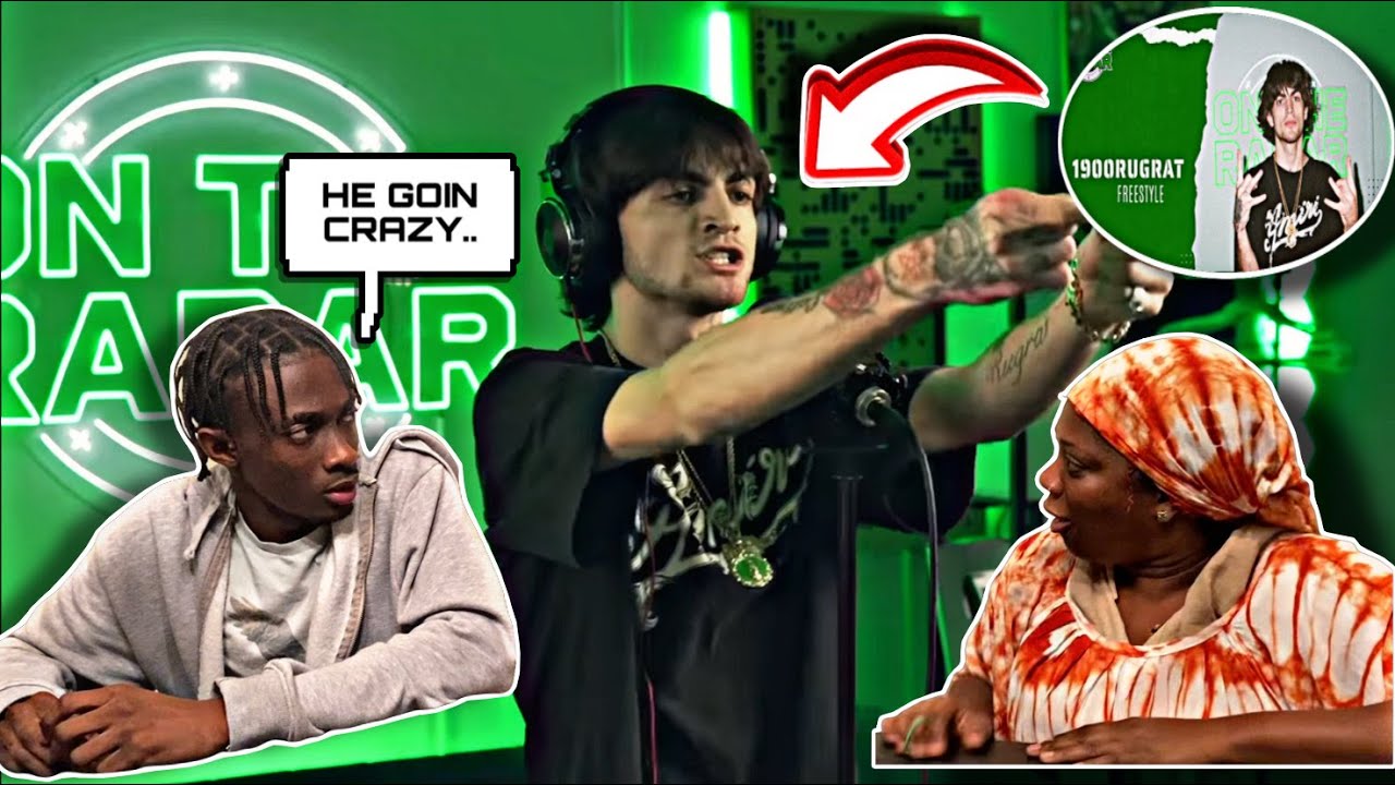 SHE FW HIM!?! AFRICAN MOM REACTS TO 1900 RUGRAT ON THE RADAR FREESTYLE ...