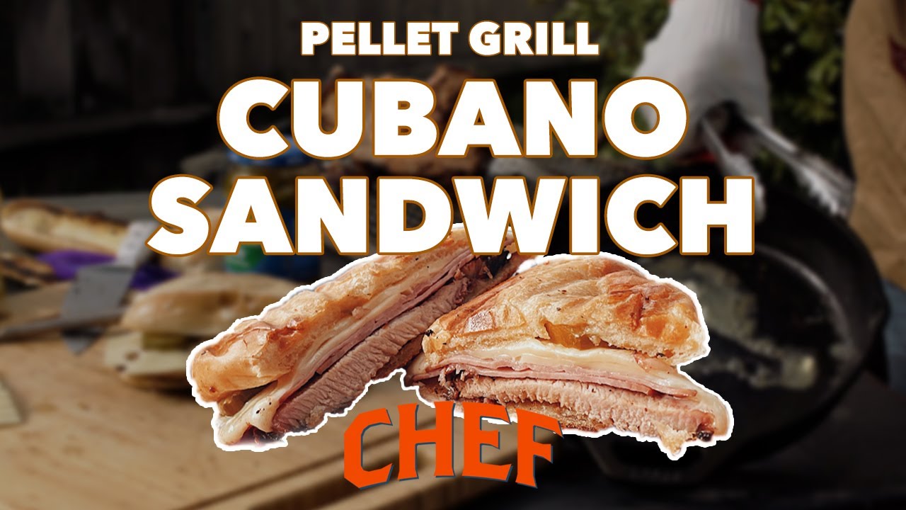 Pellet Grill Cubano Sandwich Recipe from CHEF! - YouTube