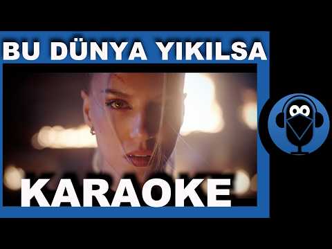 TUANA - Bu Dünya Yıkılsa Üzülmem / (Karaoke)  / COVER