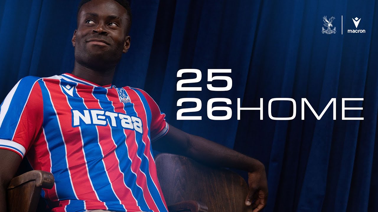 Introducing the 25/26 Crystal Palace Home Kit - YouTube