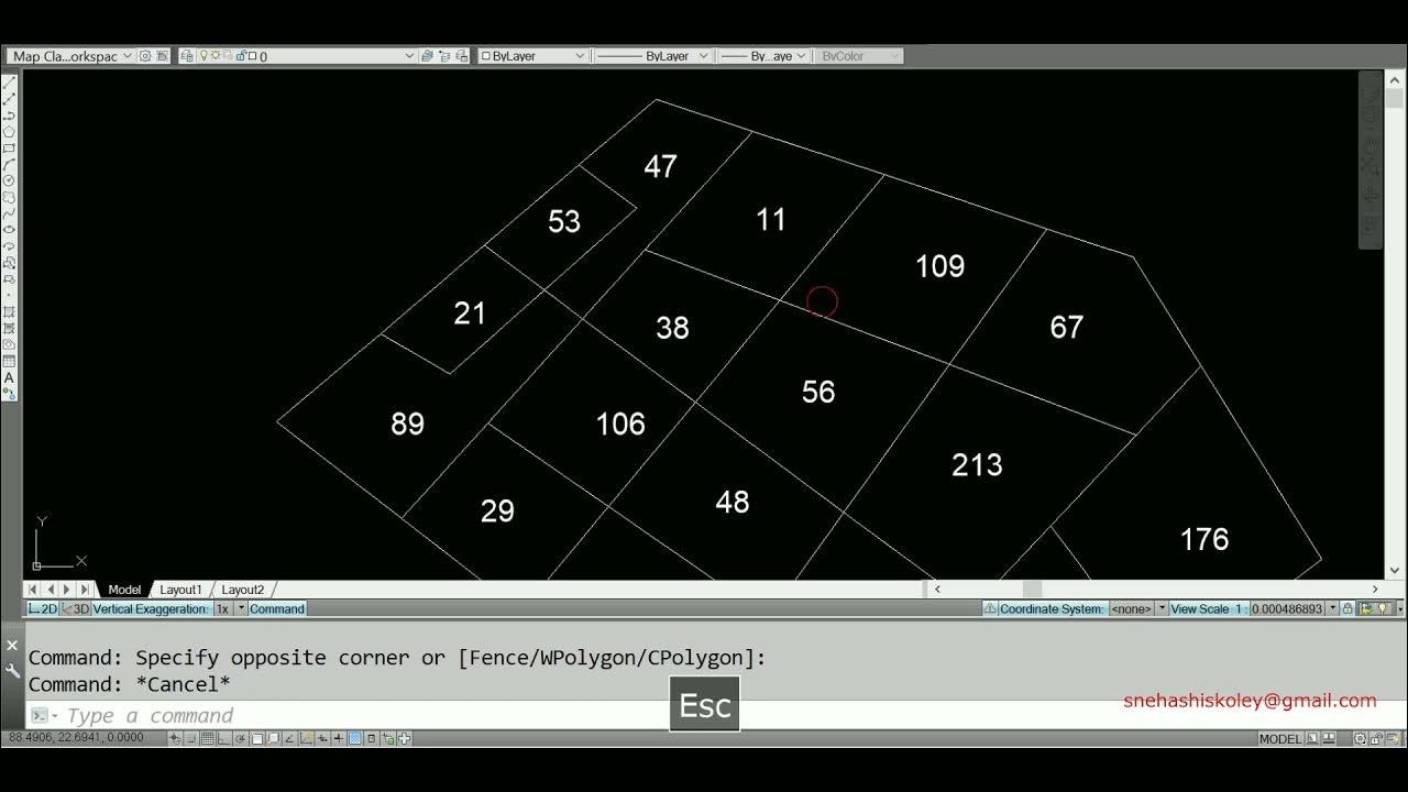 How to convert CAD drawing into GIS layers - YouTube