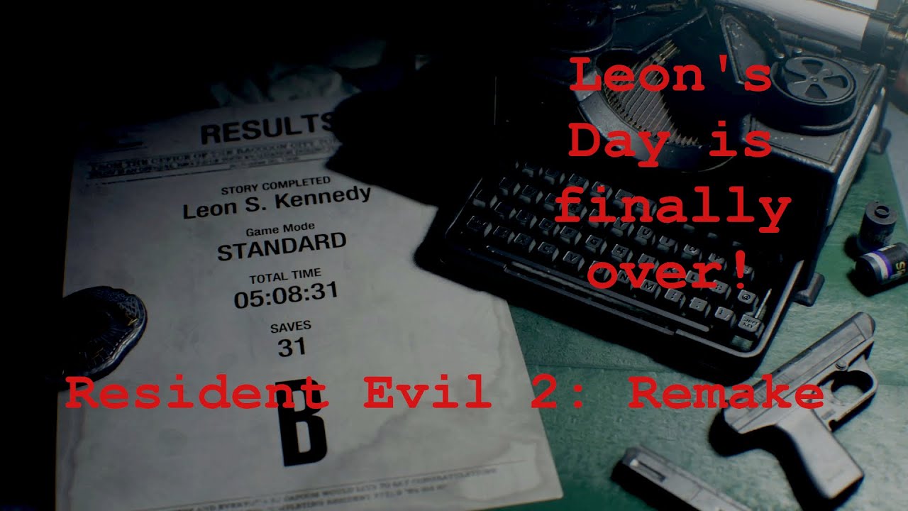 Resident Evil 2: Leon's Day is Finally Over! - YouTube