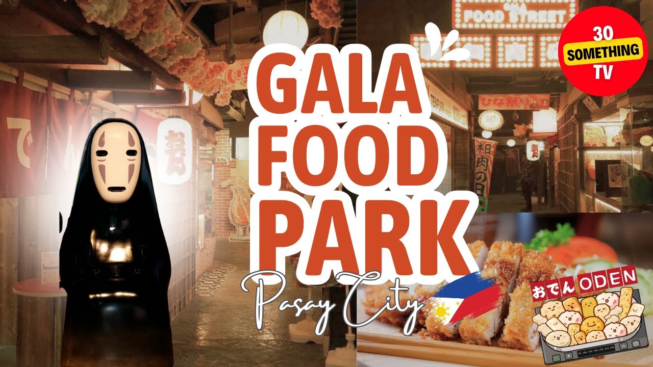 JAPANESE-THEMED Food Park in PASAY CITY ~GALA FOOD PARK~ - YouTube