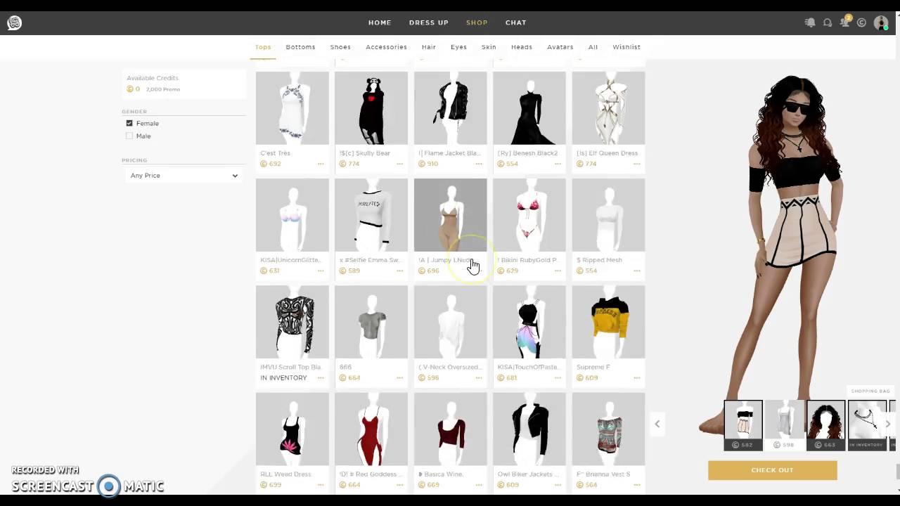 Imvu-First Video - YouTube