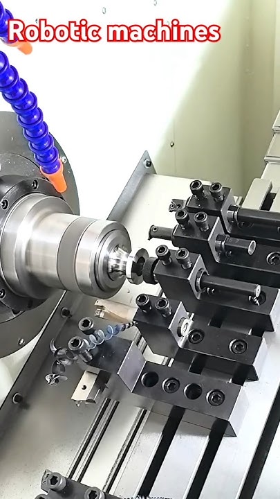 SL-X CNC Lathe with Robotic Arm for Fully Automated Loading and Unloading. #machinekit # ...