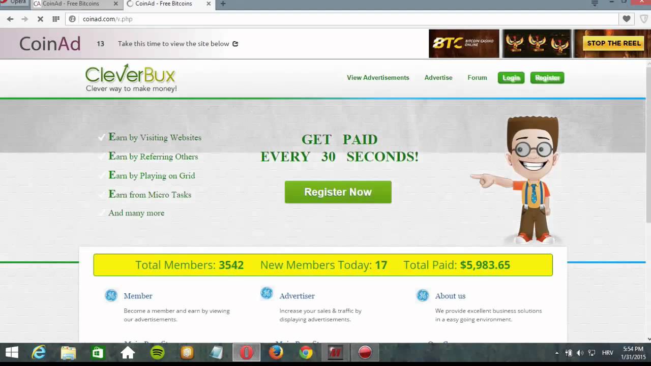 Tutorial como ganar Bitcoins con Coinad 2015 1BITCOIN = U$ 240 DÓLARES ...