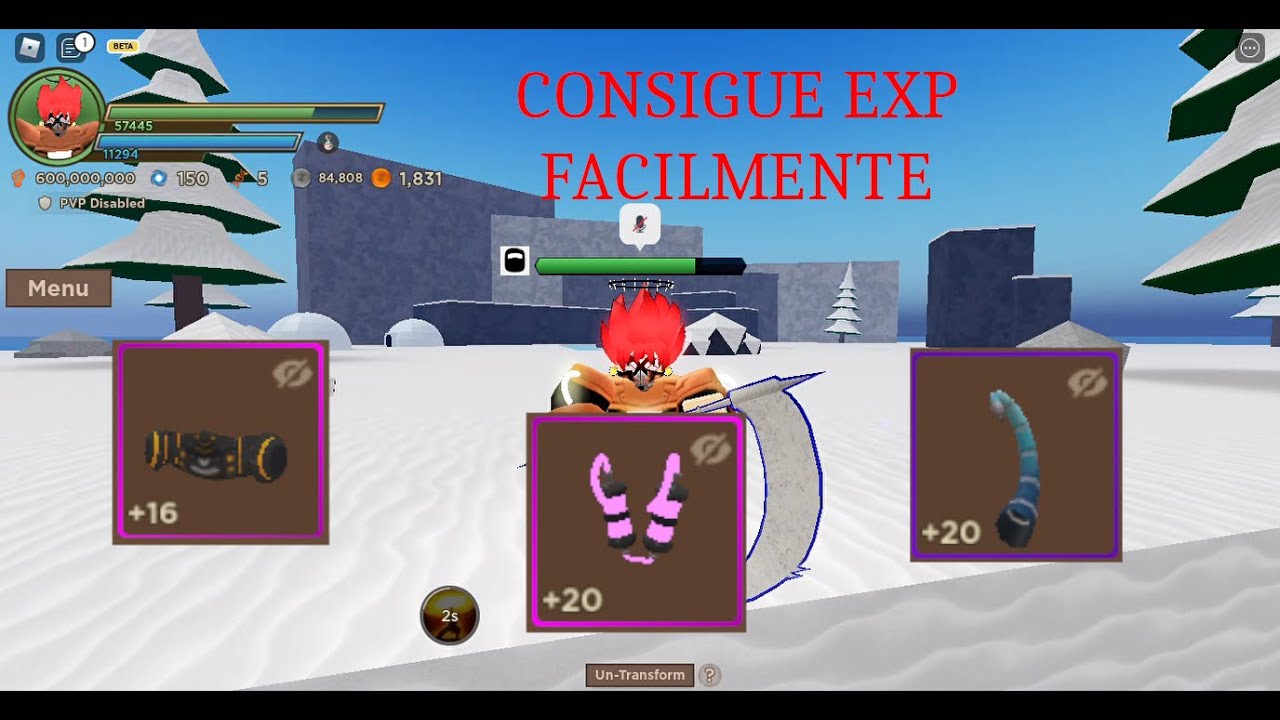 COMO CONSEGUIR EXP FACILMENTE EN DRAGON BLOX [ROBLOX] - YouTube