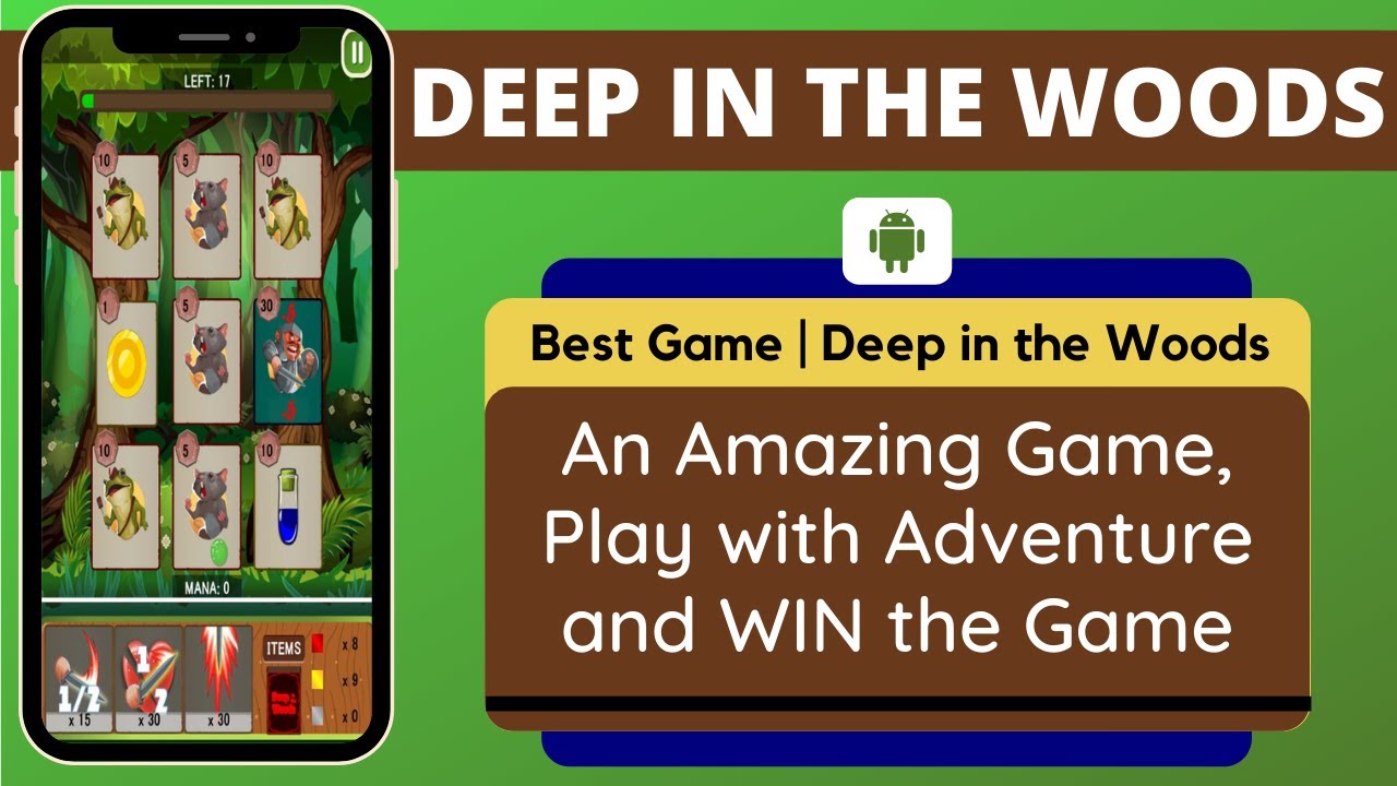 Deep in The Woods Game Review | An Amazing Game for You - YouTube