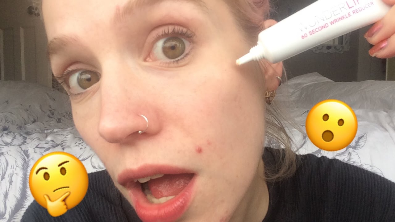 ERASE FINE LINES?!? // Wunderlift 60 Second Wrinkle Reducer - YouTube