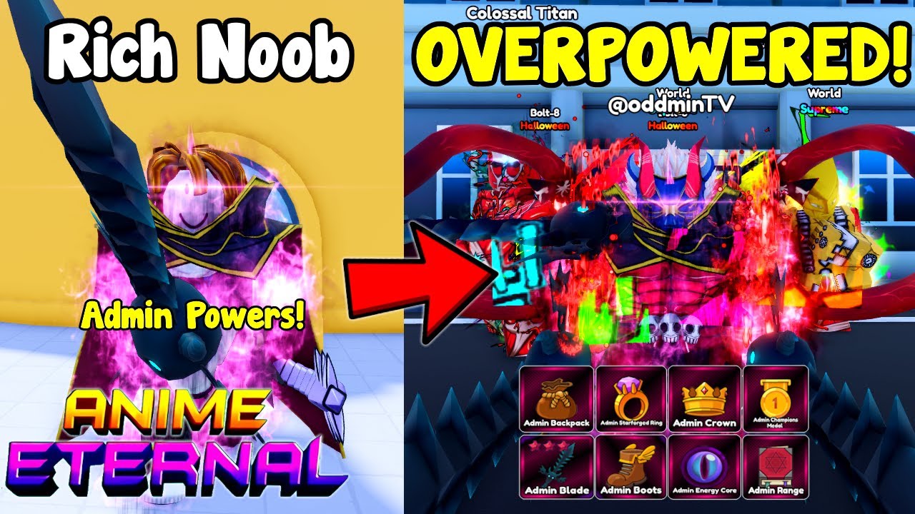 Rich Noob With ADMIN POWERS Instantly BECAME OVERPOWERED In Anime ...