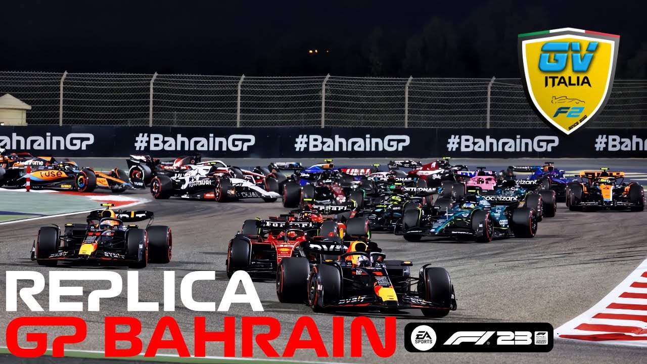 REPLICA F1 23 - GP Bahrain, Campionato GV - Categoria F2 - YouTube