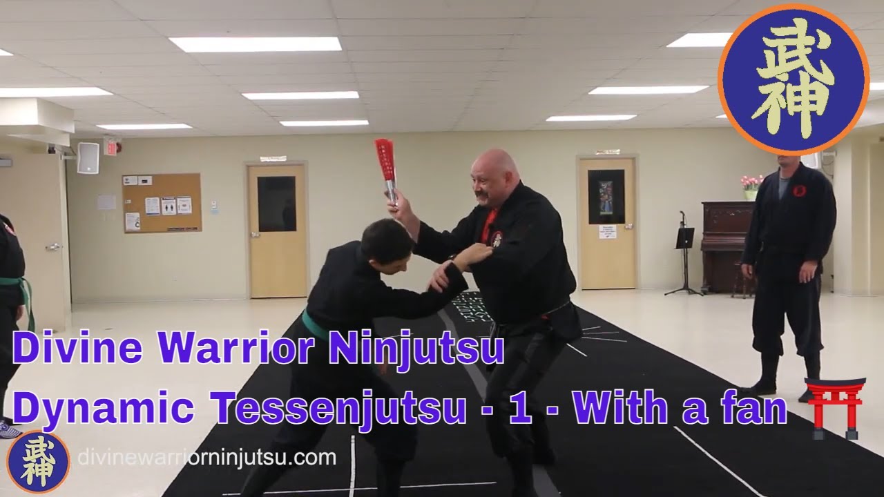 Dynamic Tessenjutsu - 1 - With a fan - YouTube