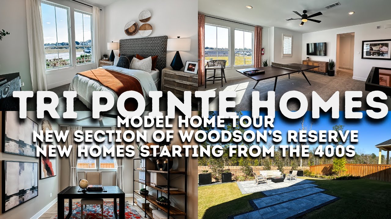Tri Pointe Homes Model Home in the New Section of Woodson's Reserve ...