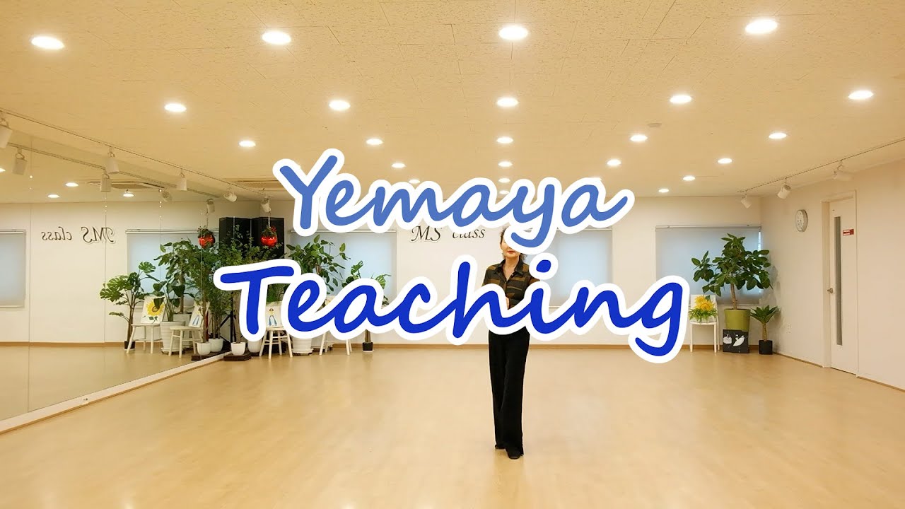 Yemaya Line Dance by Ria Vos_Teaching Video - YouTube