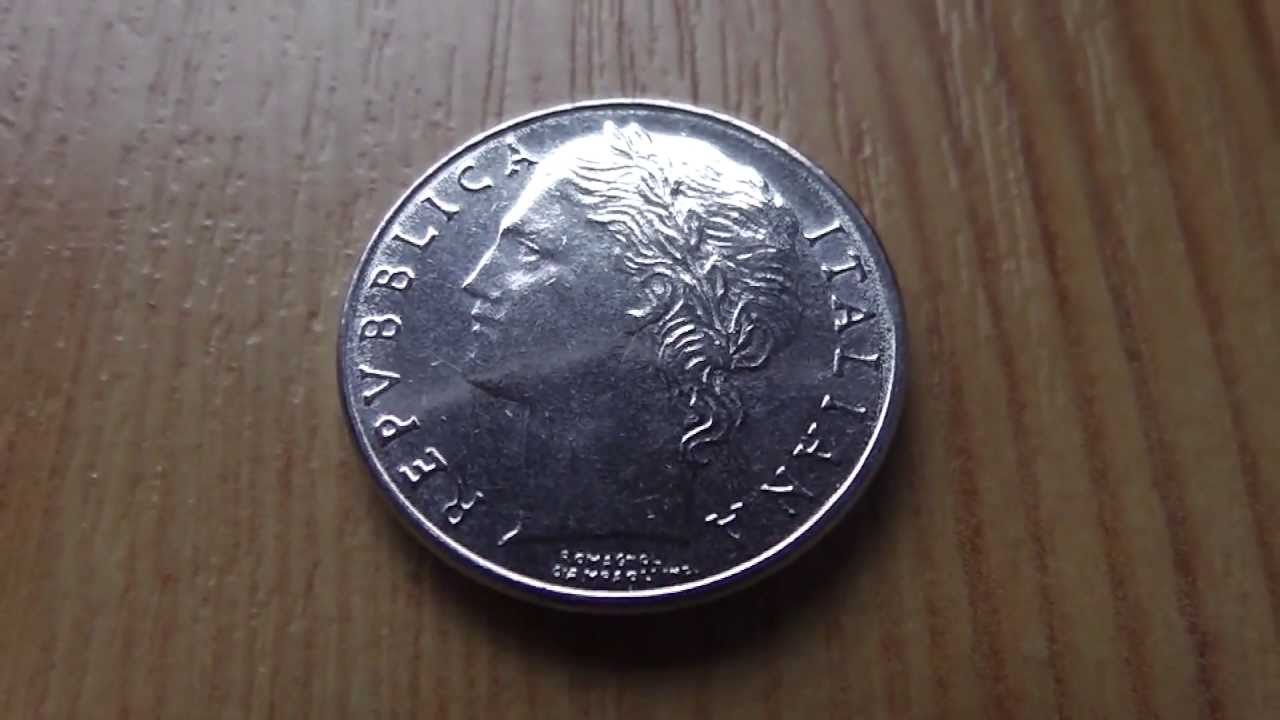 Repvbblica Italiana - The 100 Lira coin in HD - YouTube