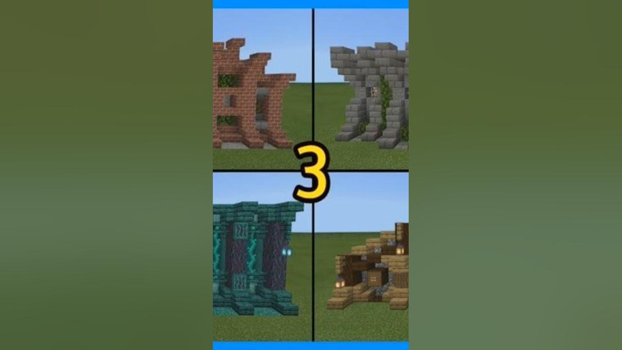 стены для майнкрафт Youtube