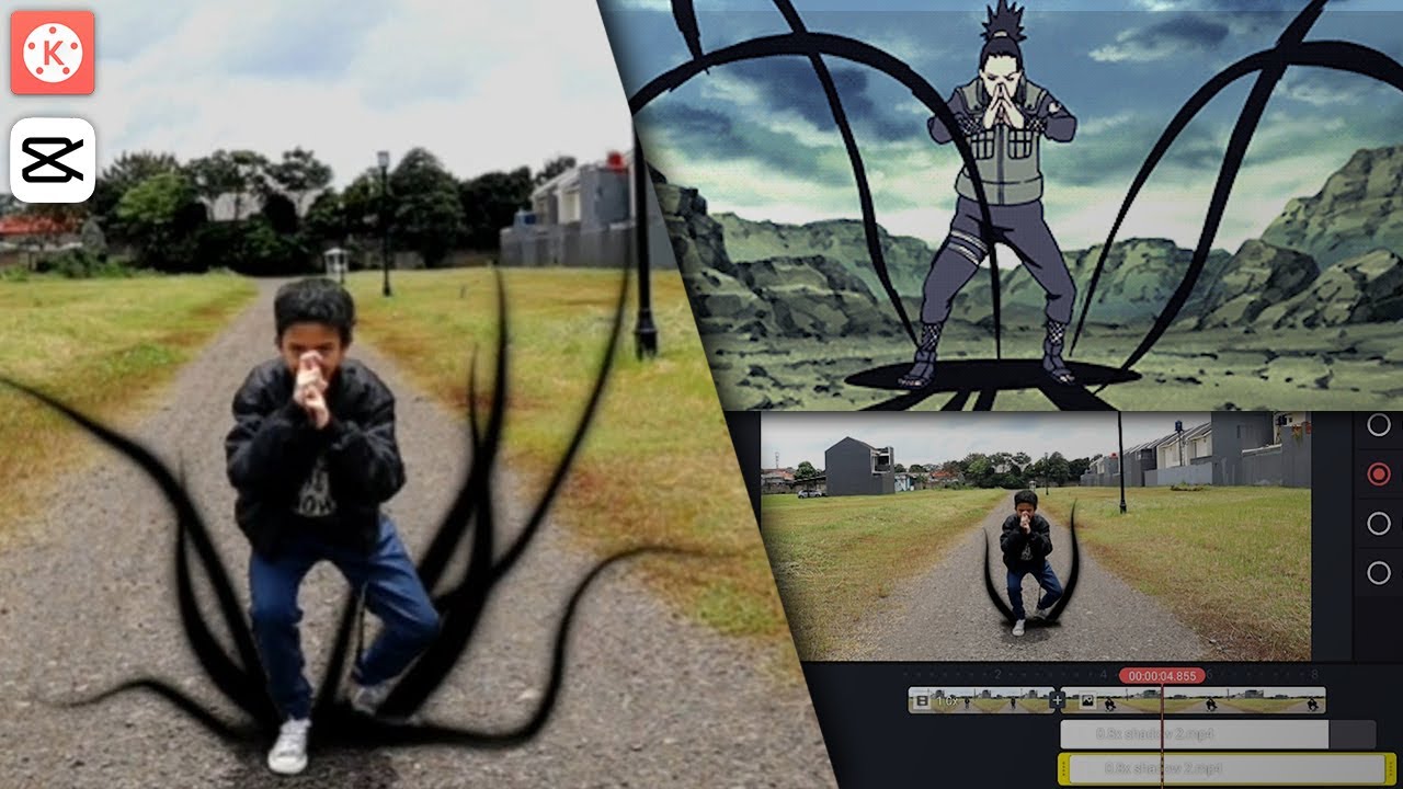 Tutorial VFX Shikamaru Shadow Jutsu di Android - YouTube