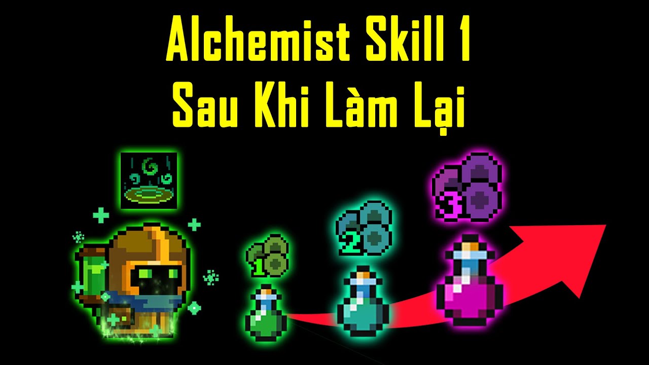Stack Power of Alchemist 1st Skill After Remake - Soul Knight 3.4.0 ...