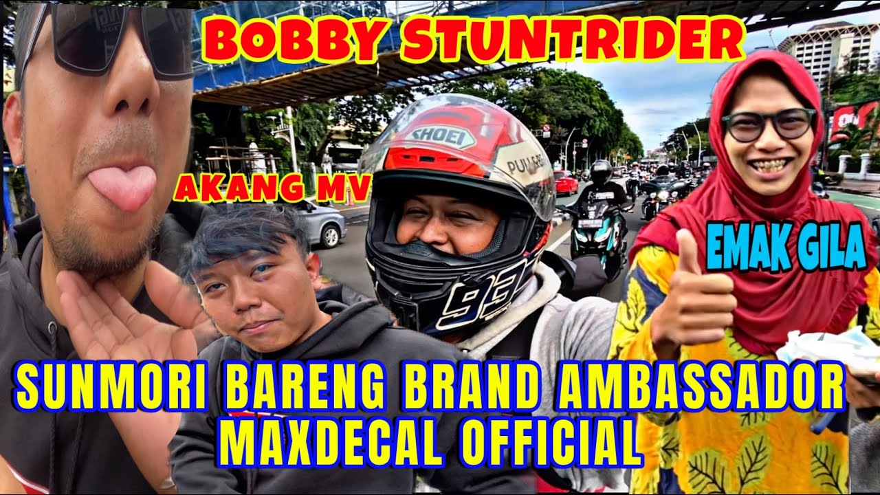 ADA EMAK GILA, AKANG MV , BOBBYSTUNTRIDER DAN YODI FIT ‼️ SUNMORIAN ...
