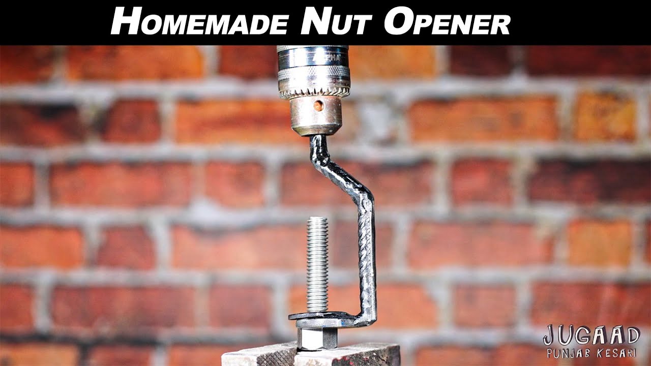 Homemade Nut Opener - YouTube