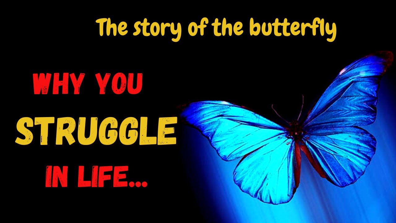Why you struggle in life_the story of the butterfly|| life changing ...