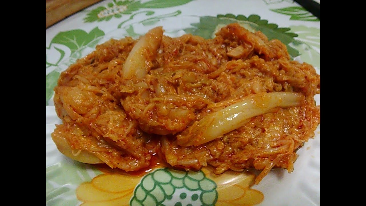 repollo al ajillo pimenton - YouTube