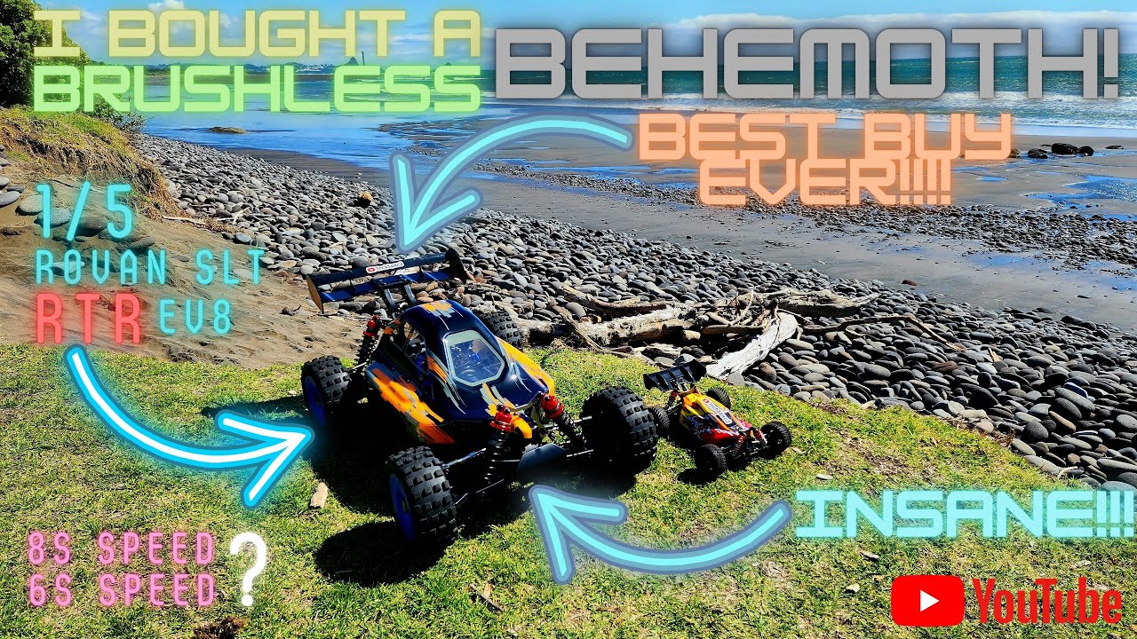 Rovan/Rofun SLT EV8 Brushless 8s RTR 1/5 Buggy Review - Electric RC ...