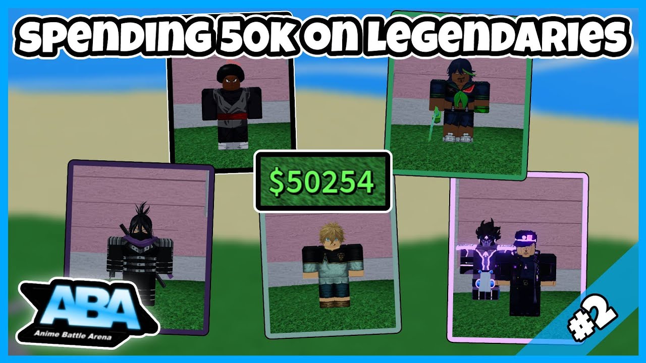 [ABA] Spending 50k On Legendary Skins! Pt. 2 - YouTube